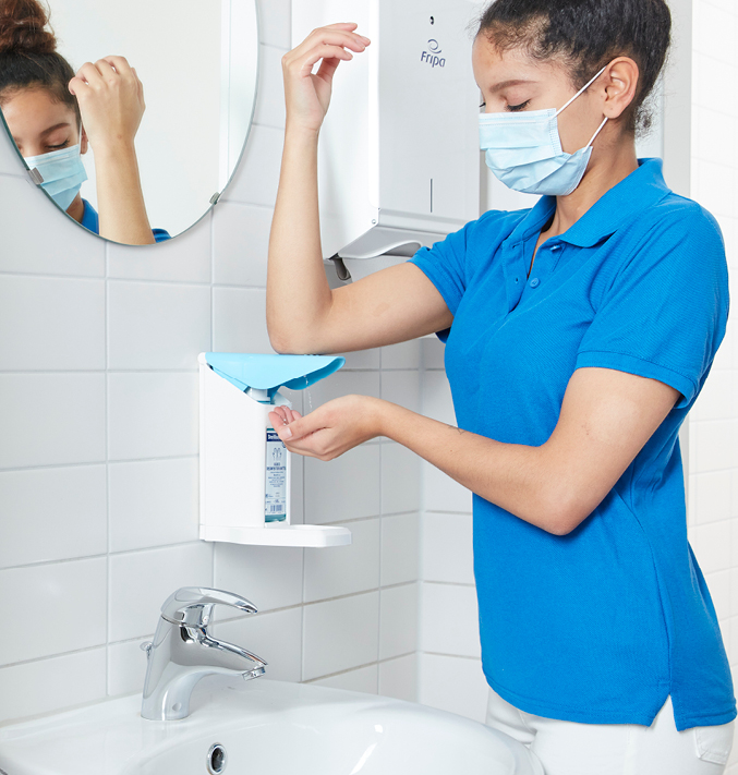 Dispenser and Hygiene Tower